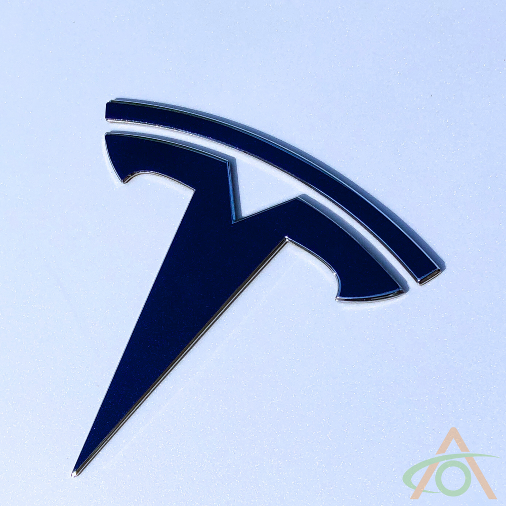 Tesla Model 3/Y Logo Set (front & back)