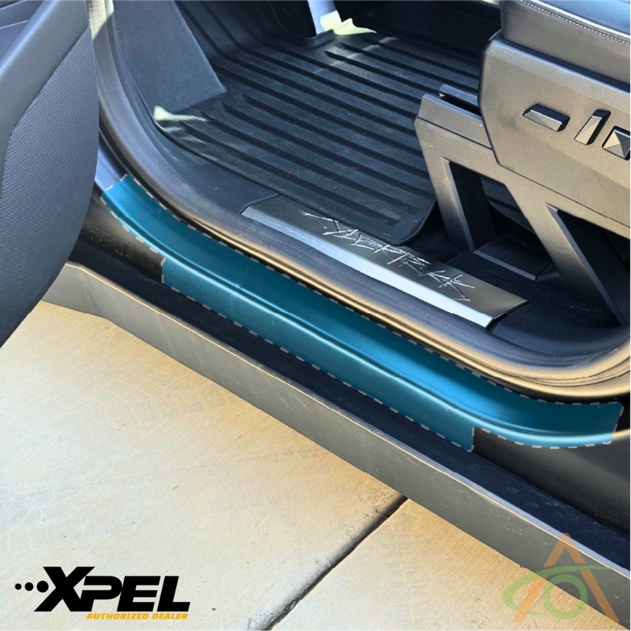Door Sill Protection Film (PPF) for the Tesla Cybertruck
