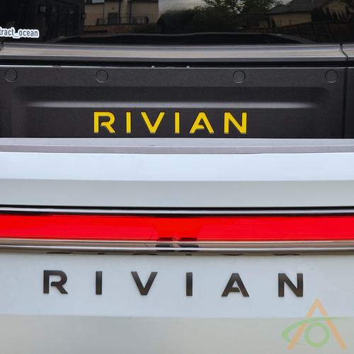 Satin Black Emblems for Rivian R1T/R1S