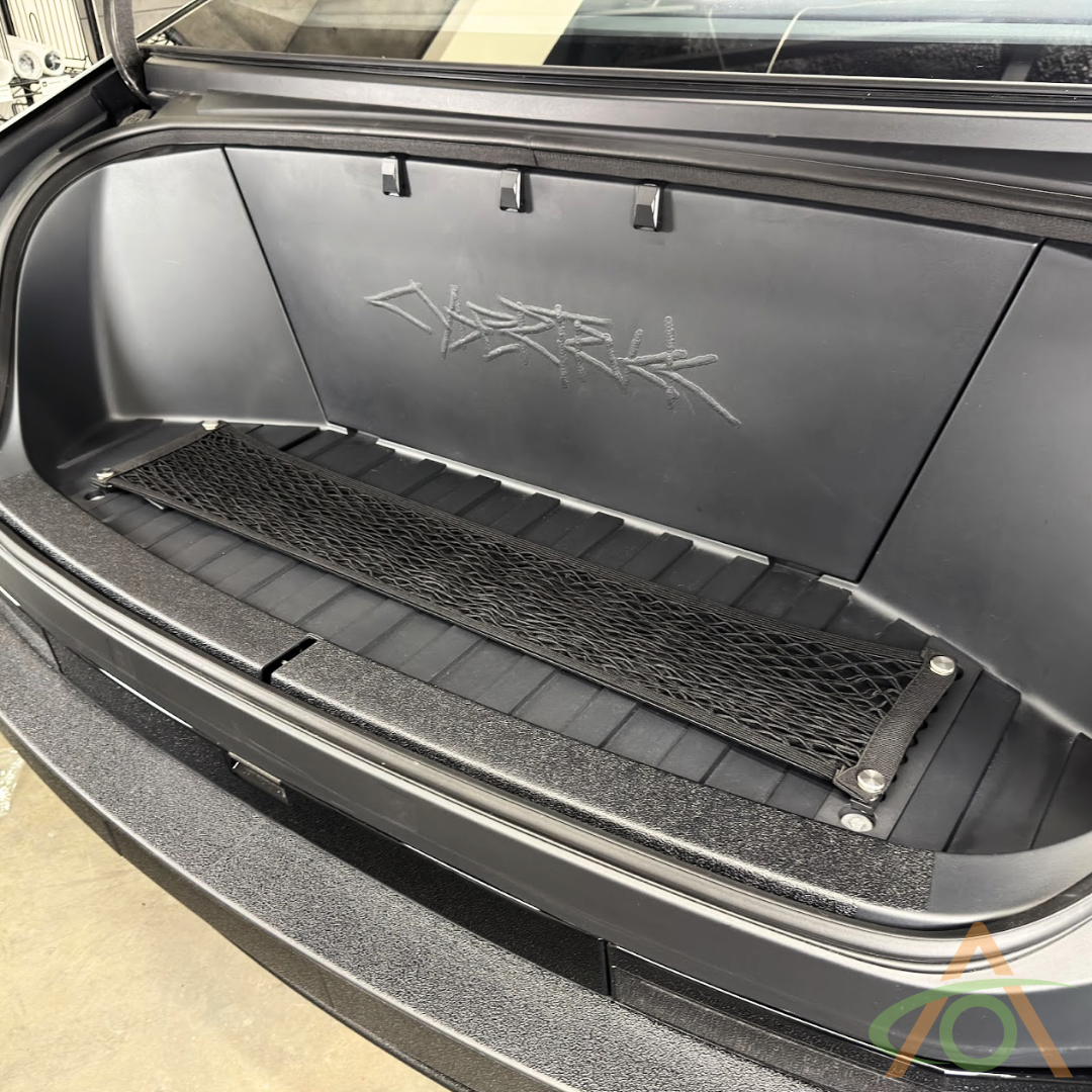 Tesla Cybertruck Front Trunk L-Track Cargo Net