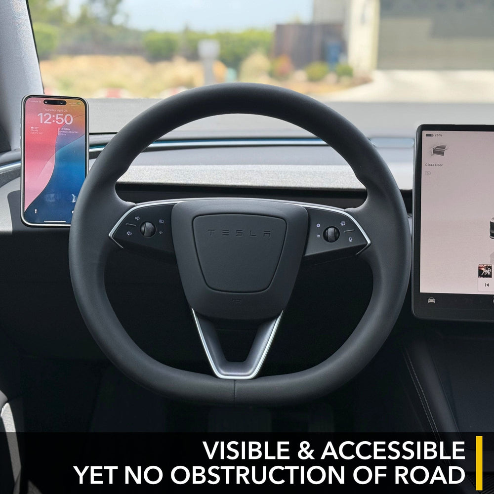 Dashboard Magnetic Phone Mount / Charger | Tesla Model 3 Highland, Mod