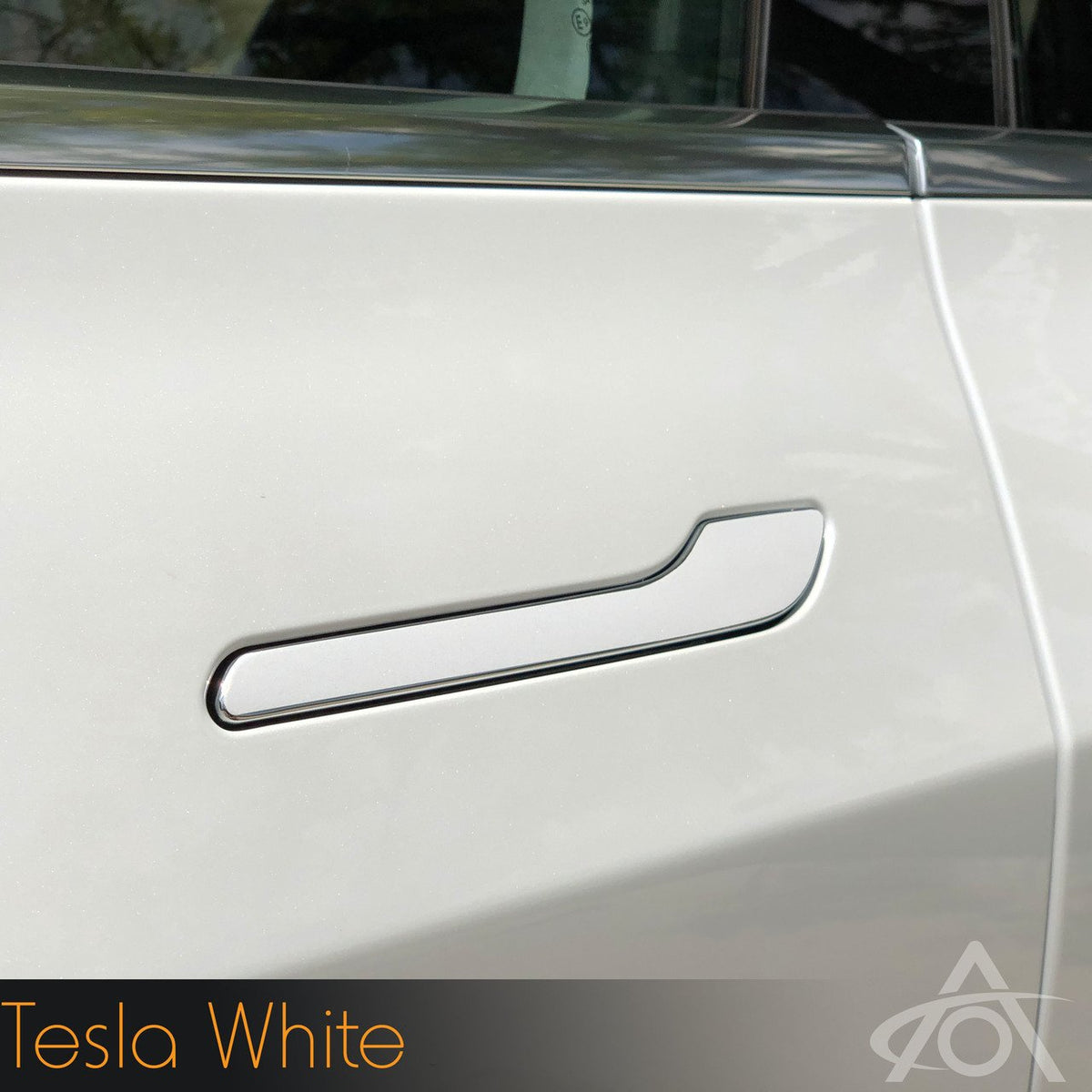Vinyl Door Handle Trims for Tesla Model 3 & Y