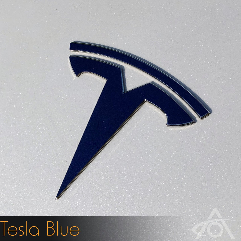 Tesla Model Y Logo Decal Kit (Front & Rear)