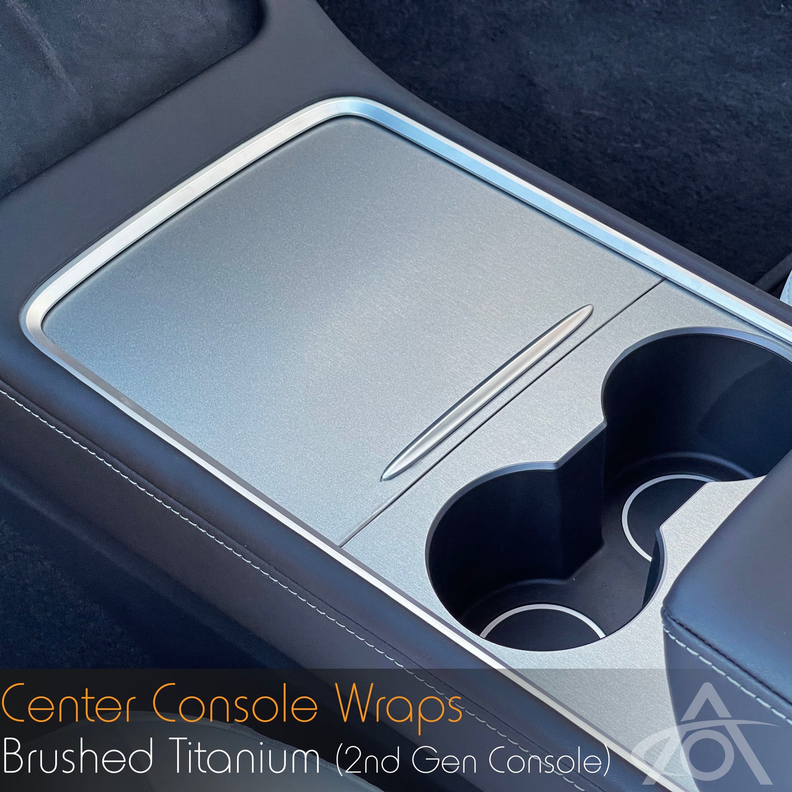 Center Console Vinyl Wrap for Model 3/Y (2nd Gen Console)