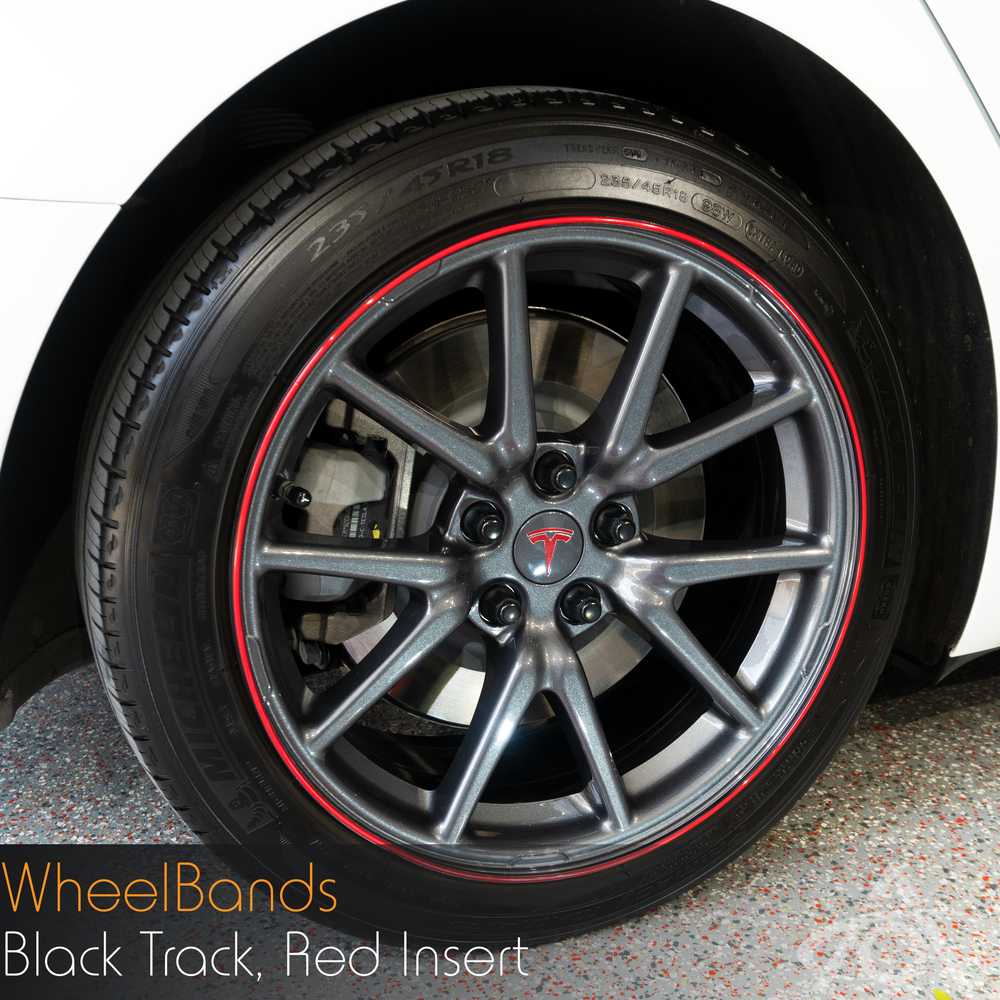 Wheel Bands for Tesla Model S, X, Y and 3
