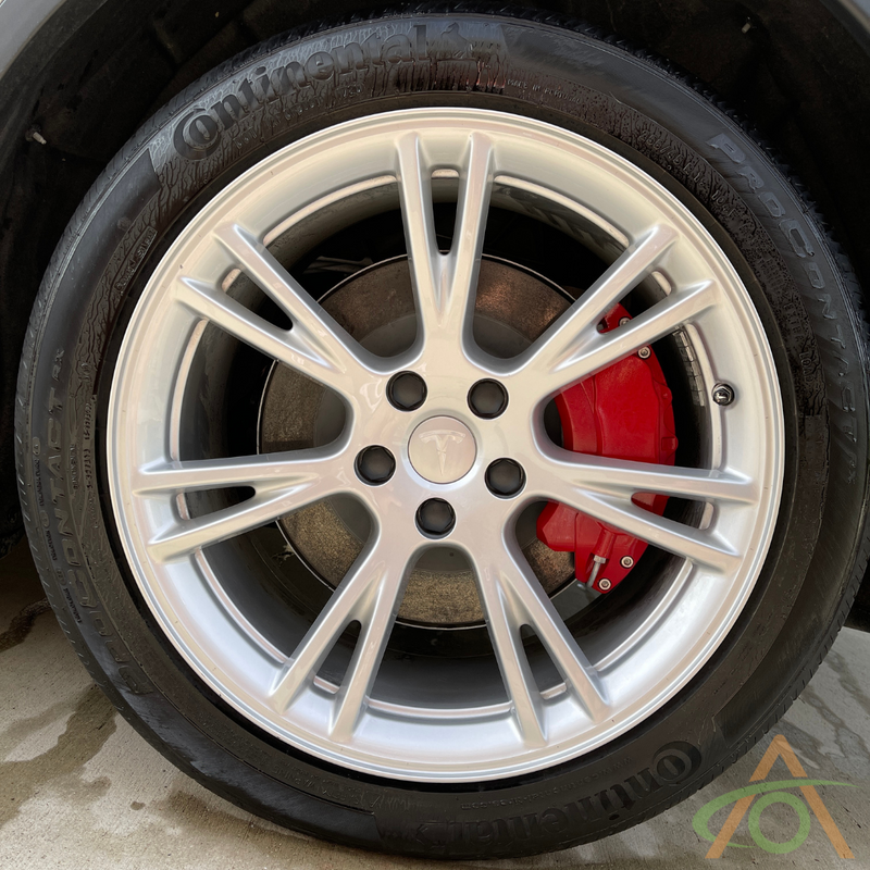 Tesla Wheel Center Cap Kit