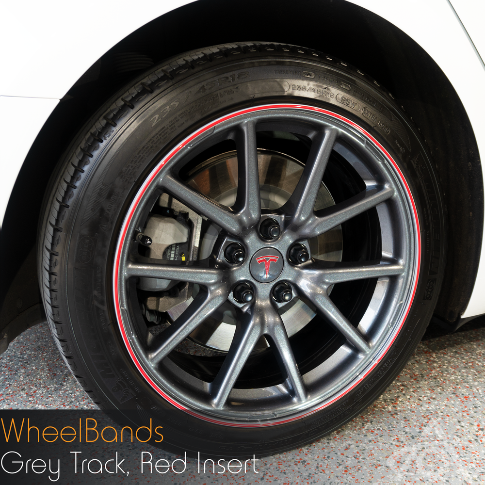 Wheel Bands for Tesla Model S, X, Y and 3