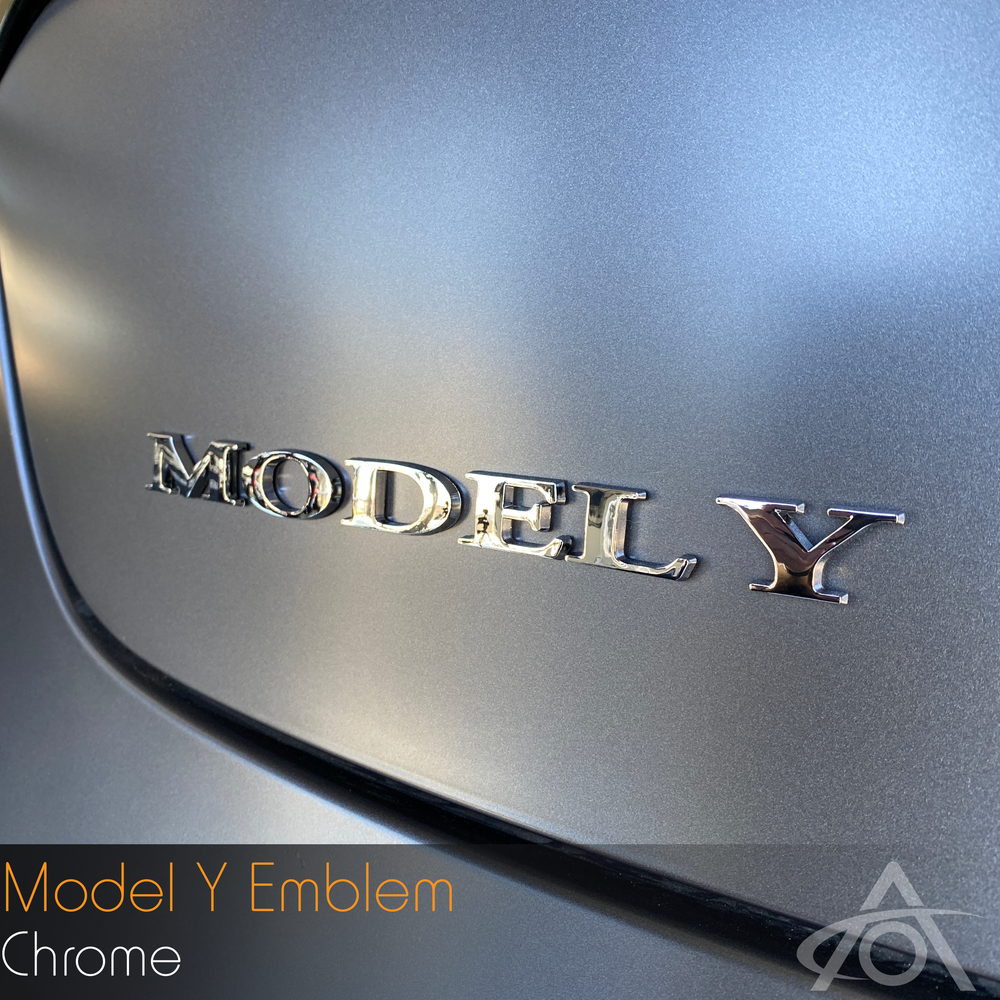 Tesla Model Y Emblem