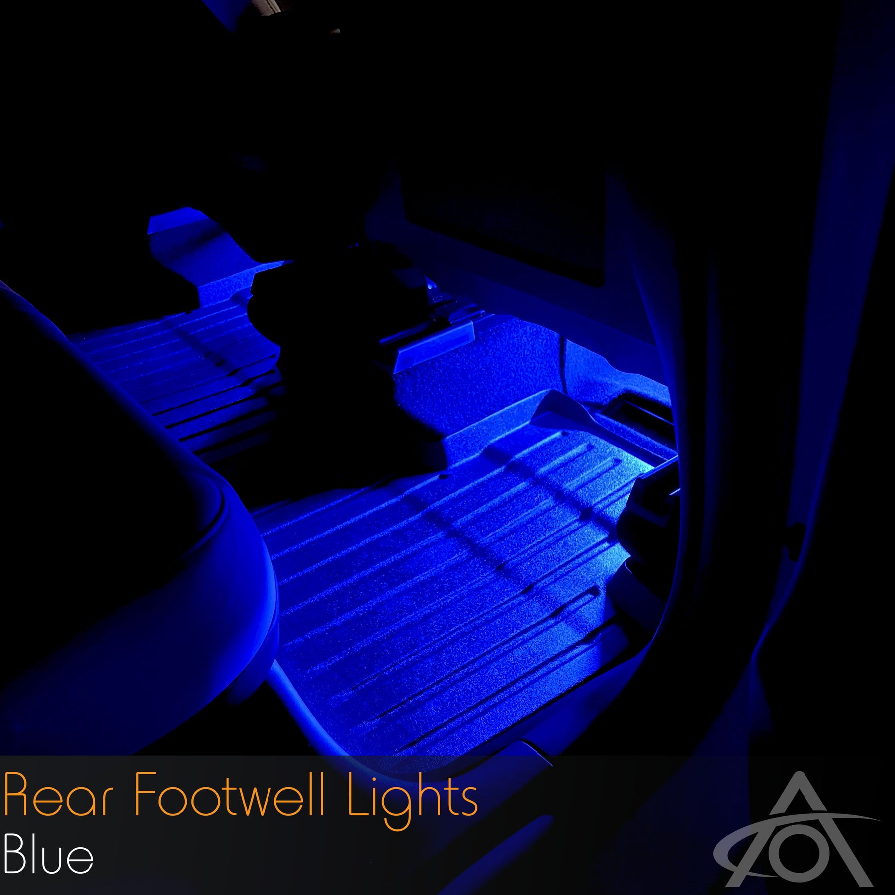 Premium Rear Footwell Lights for Tesla Model 3/Y